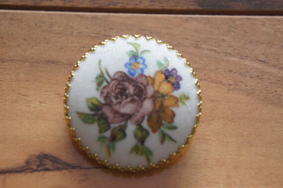 Vintage Jewelry Brooch Pin West Germany Flower Collection | Etsy