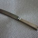 Insico Stainless Steel Dinner Knife Sterling Silver Handle Vintage 8 3/ ...