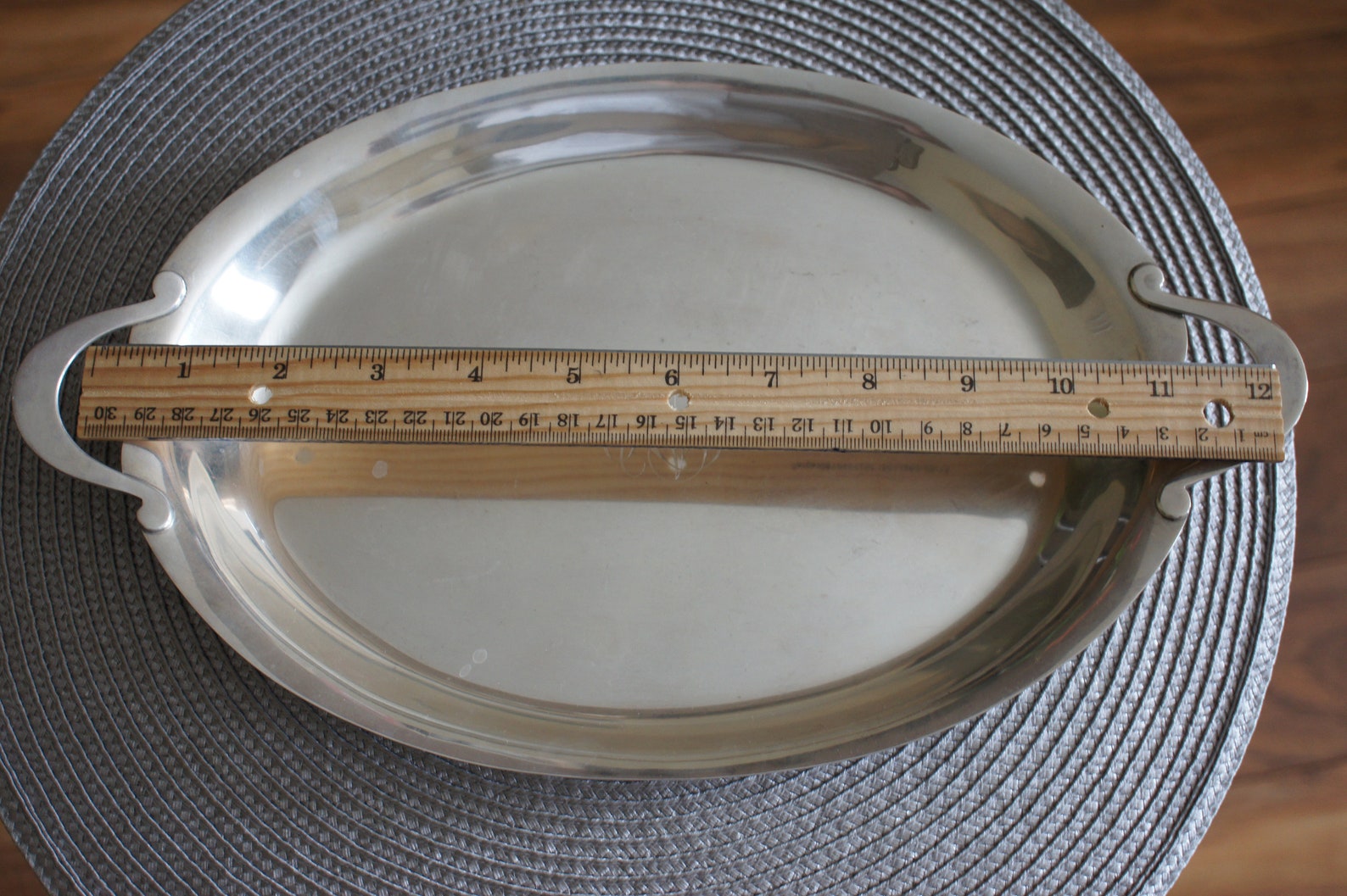 Sterling Silver Solid 925 Plate Vintage Kitchen Table Serving - Etsy