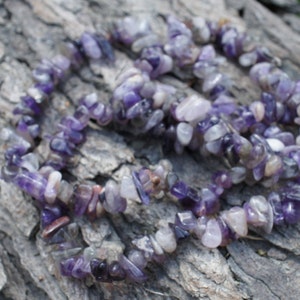 Circa Amethyst Violet Quartz Gemstones Gem Stones Natural Necklace ...