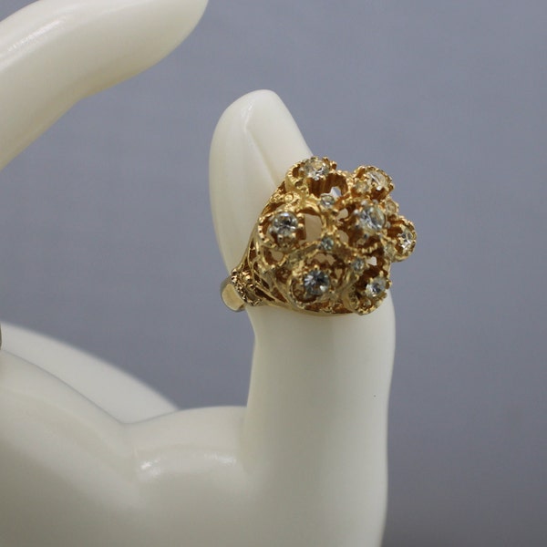 18kt Hge Gold Ring - Etsy