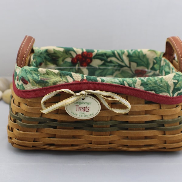 Longaberger Tree Trimming Basket - Etsy