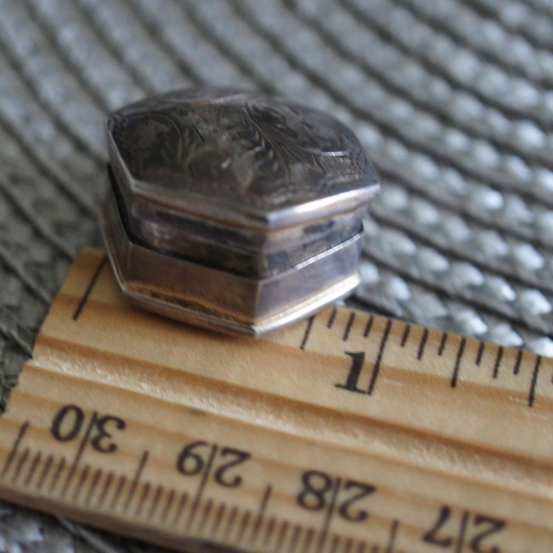 Small Silver Box - Etsy UK