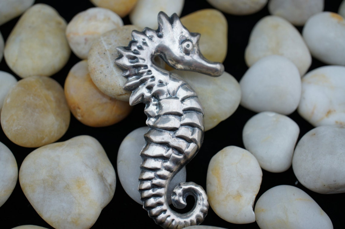 Elegant Sterling Silver 925 Sea Seahorse Horse Animal Circa - Etsy