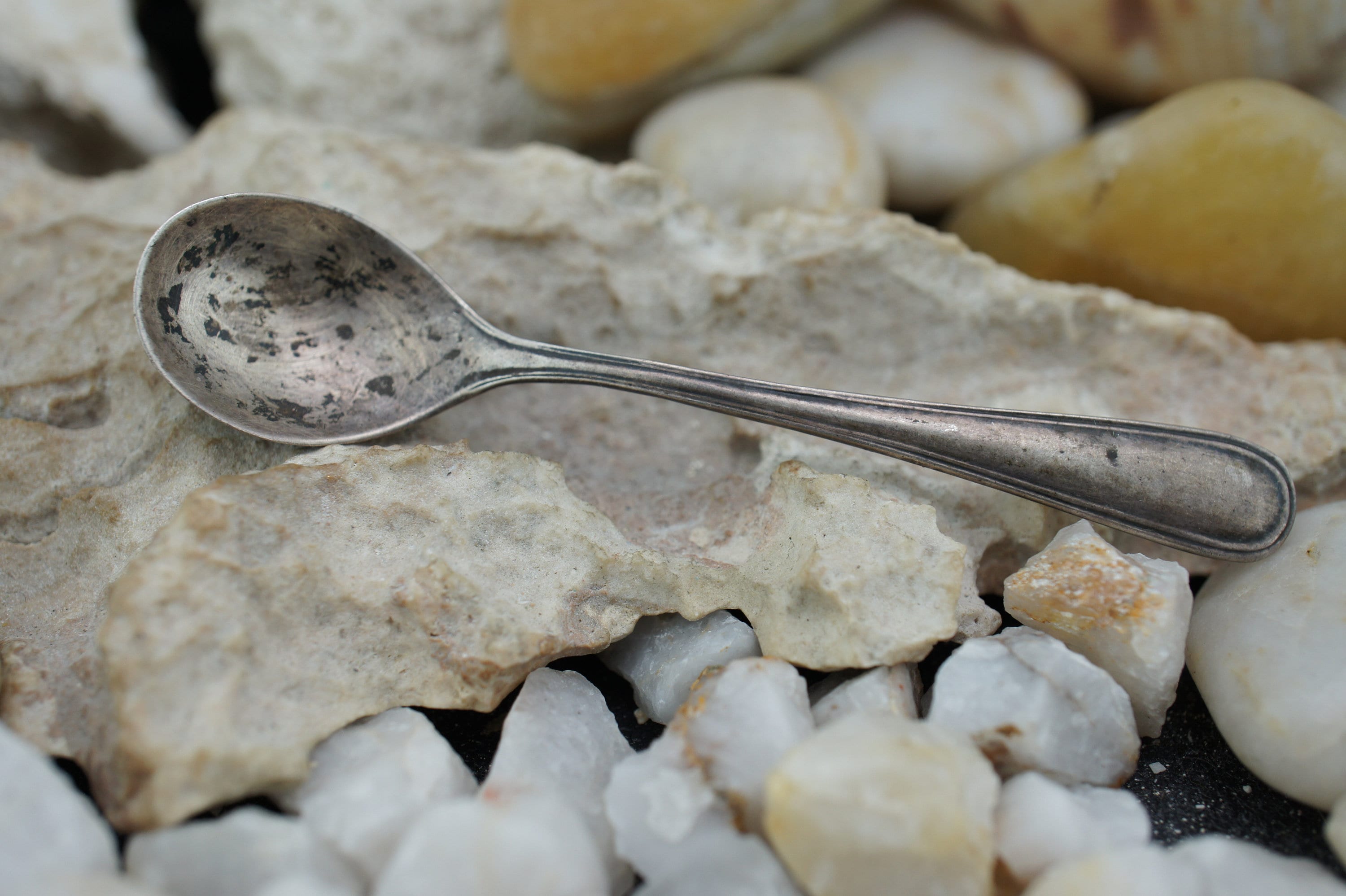 Vintage 925 W/sterling Spoon Antique Short Spoon Salt 3 | Etsy