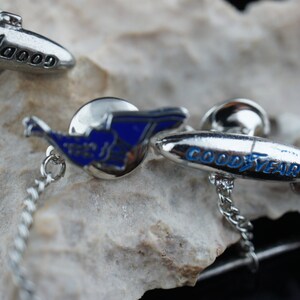 Goodyear Goodyears Vintage Art Deco Good Year Set Silver Tone Pin ...