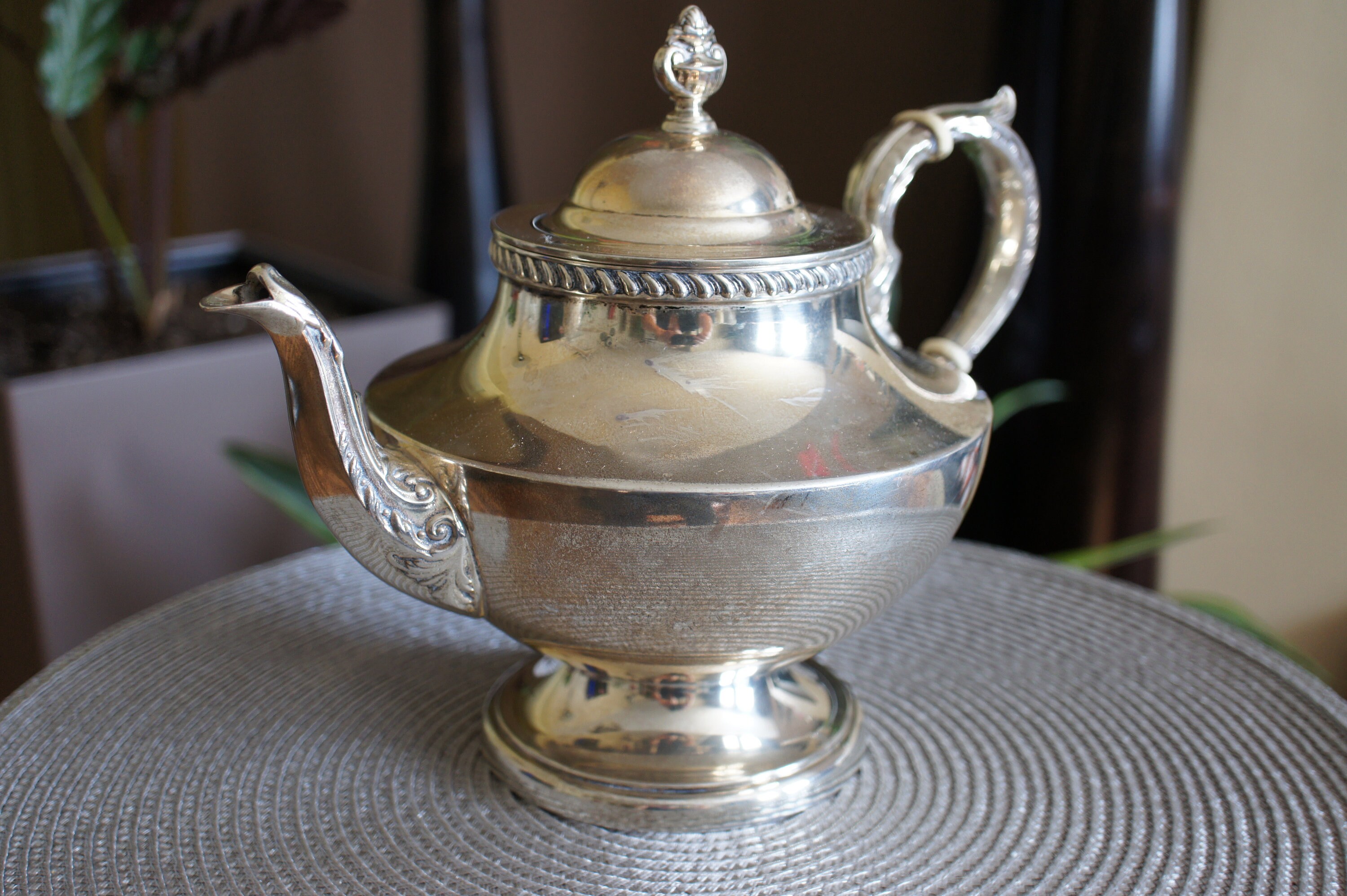 Vintage Sterling Silver By Poole 1027 Georgian Antique Tea Pot | Etsy