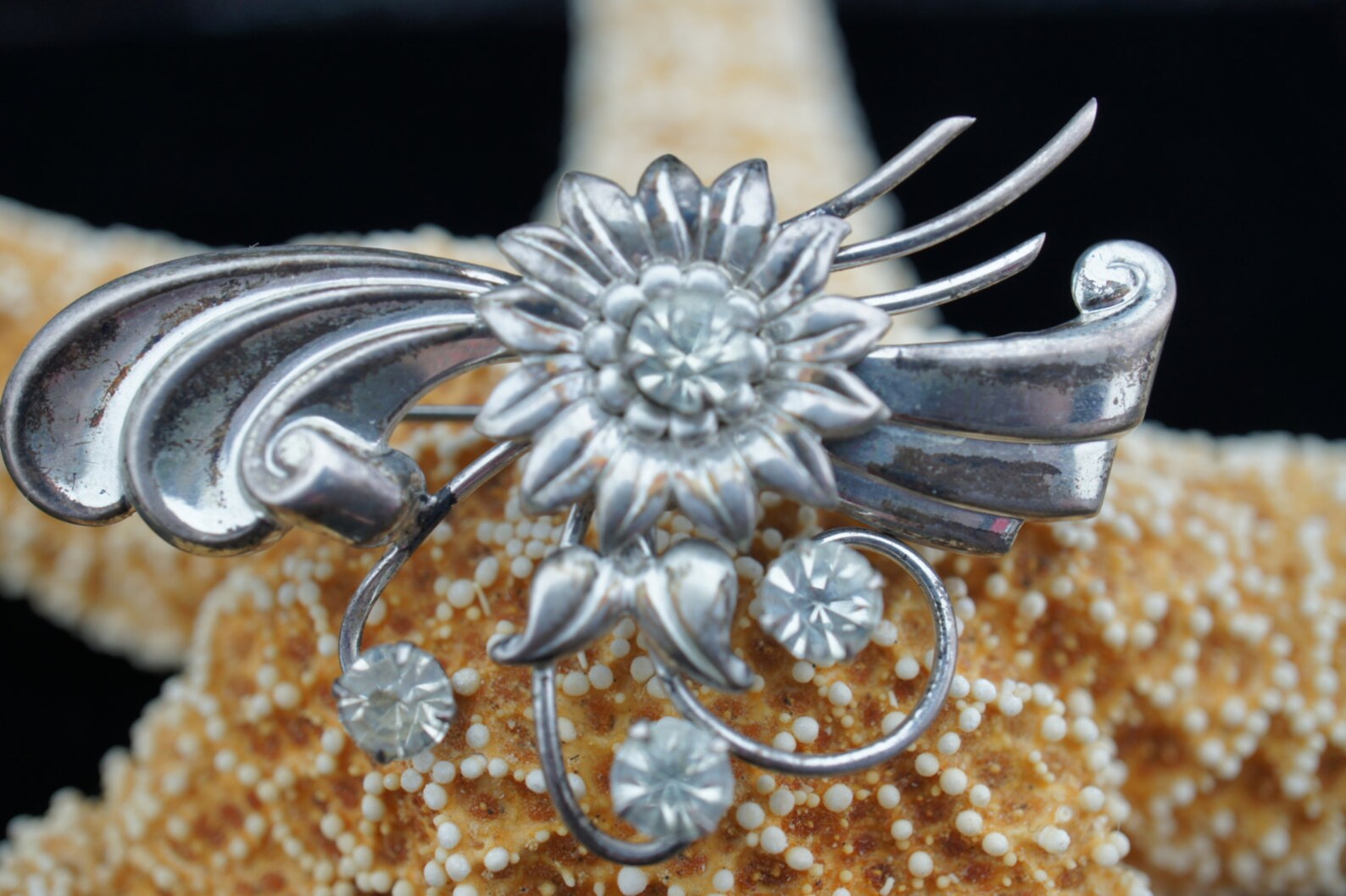 Harry Iskin Elegant Art Jewelart Sterling Silver 925 Flower - Etsy