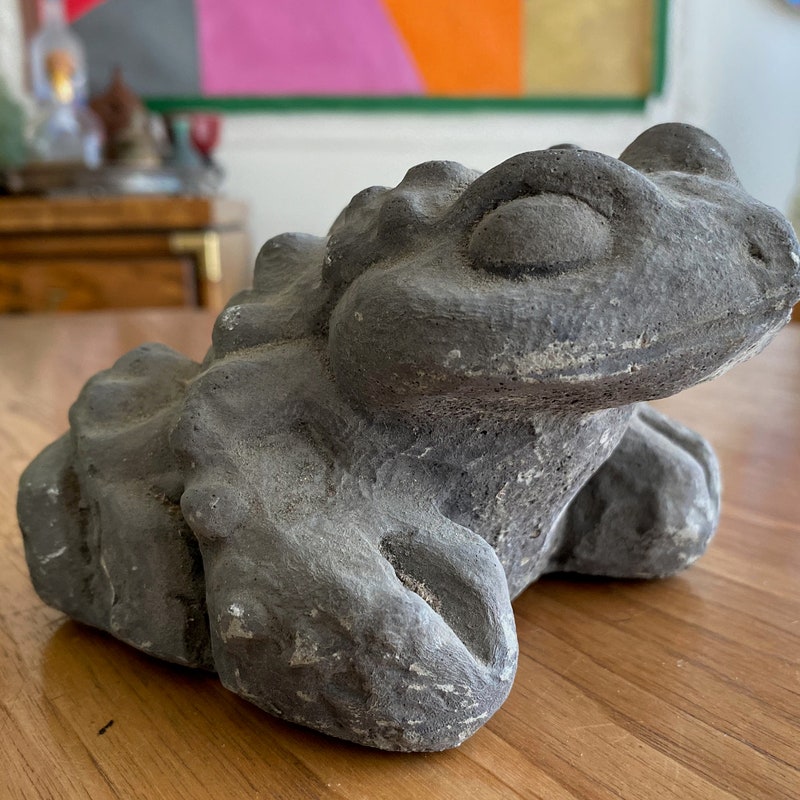 Concrete Toad - Etsy