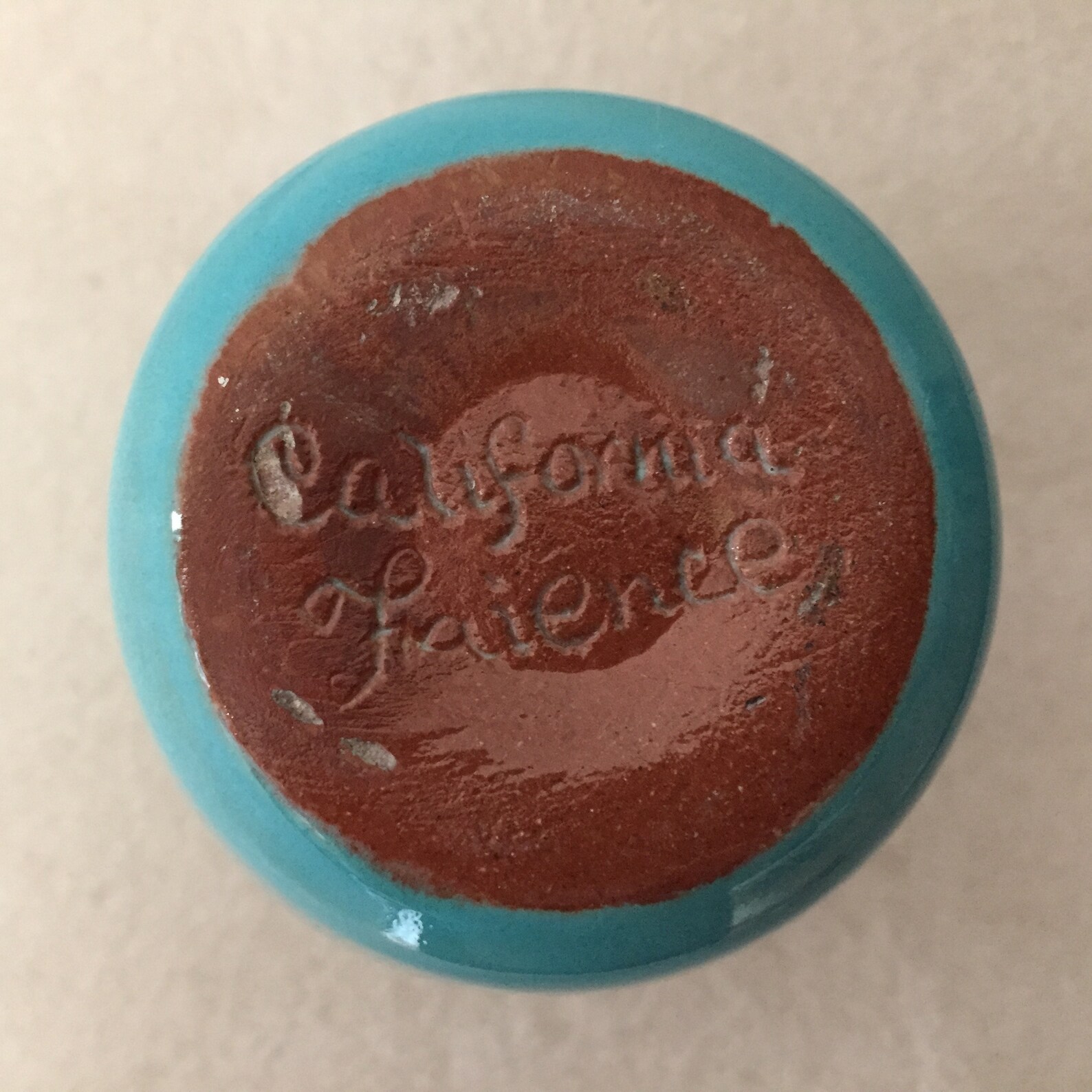 California Faience decorative pottery vase Berkeley | Etsy