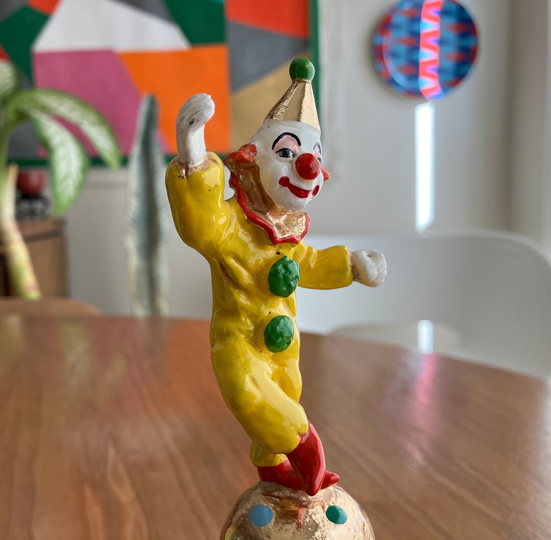 Vintage Ron Lee Clown Sculpture - Etsy