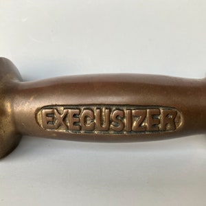 Vintage Dumbbell Paperweight Home Office Desk Accessory - Etsy