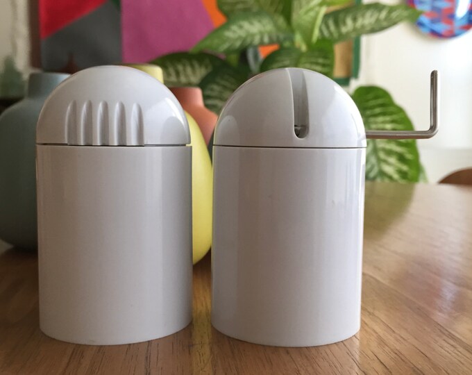 Enzo Mari Salt Shaker Pepper Grinder Danese Milano... Italy - Etsy