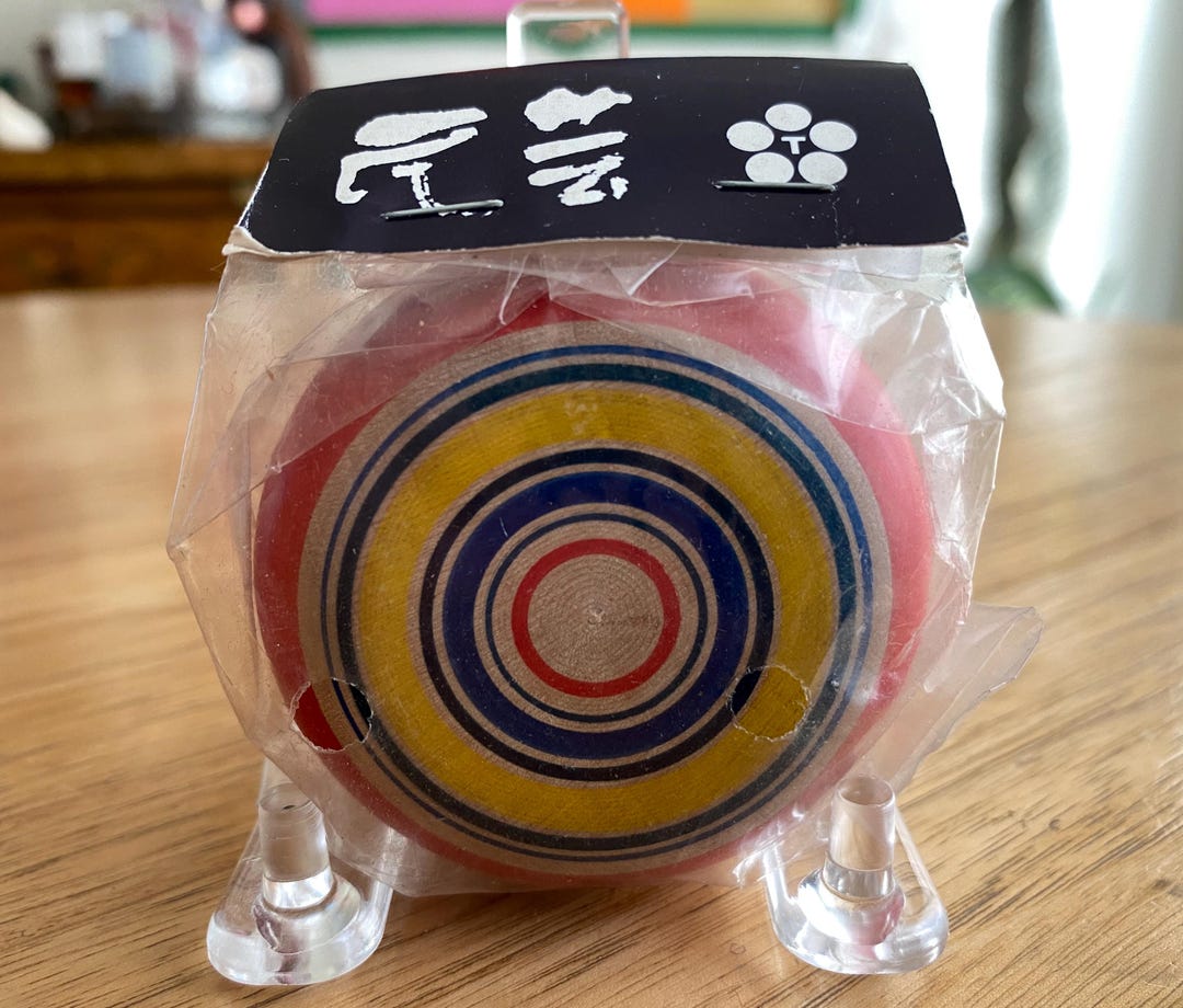 Vintage Wooden Japanese YO-YO - Etsy