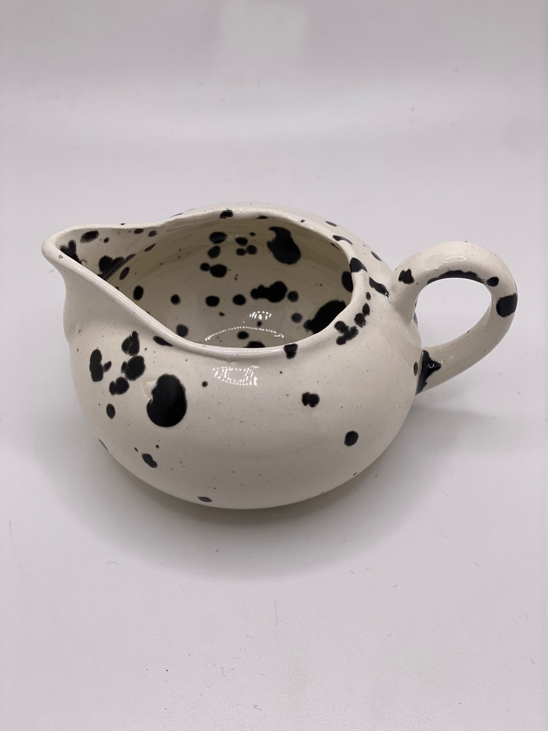 Ceramic Creamer Pitcher Made From Vintage Slip Cast Molds - Etsy