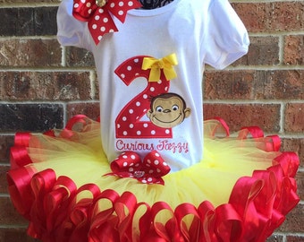 Curious George Tutu - Etsy