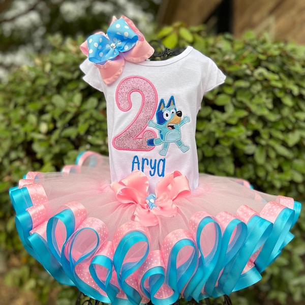 Bluey Tutu Costume Toddler - Etsy