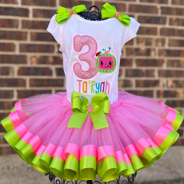 Cocomelon Tutu Outfit - Etsy