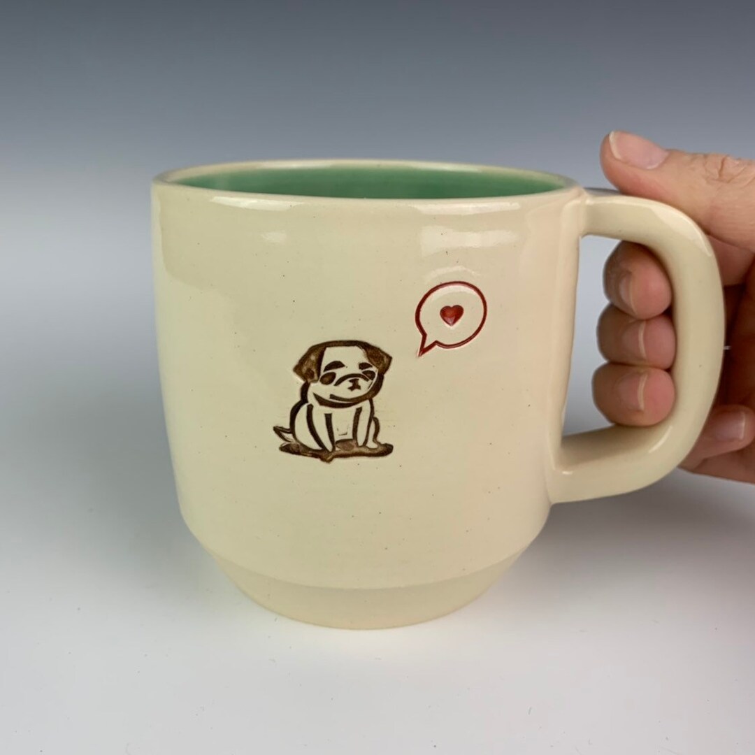 Pug Mug - Etsy