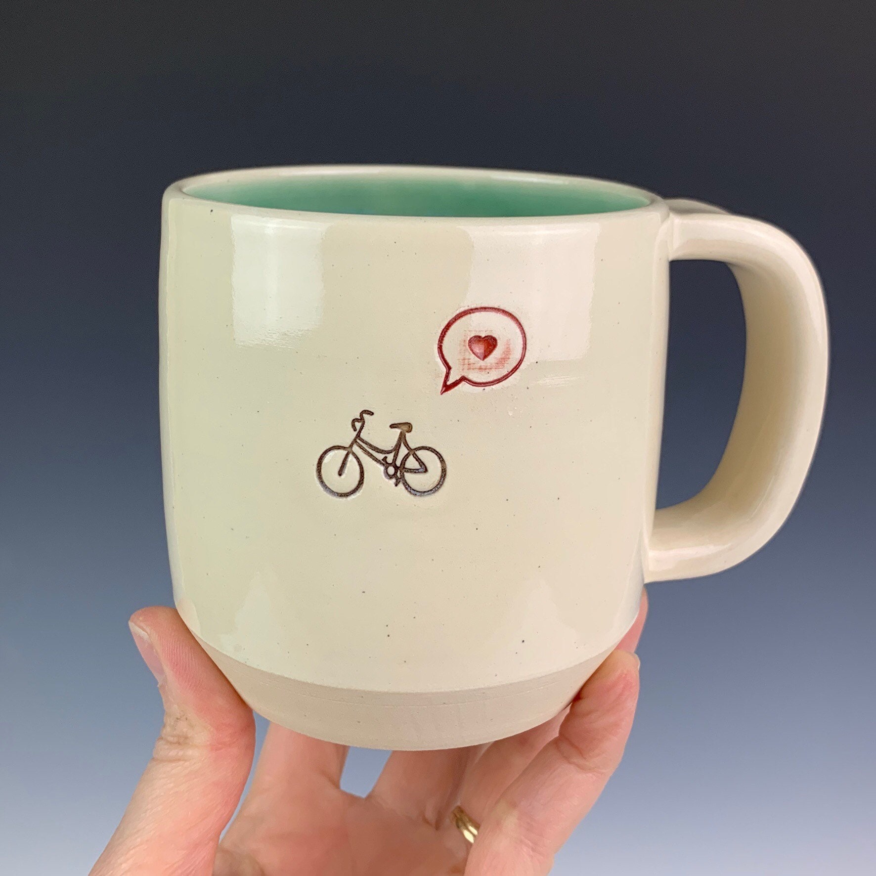 Bicycle Mug - Etsy