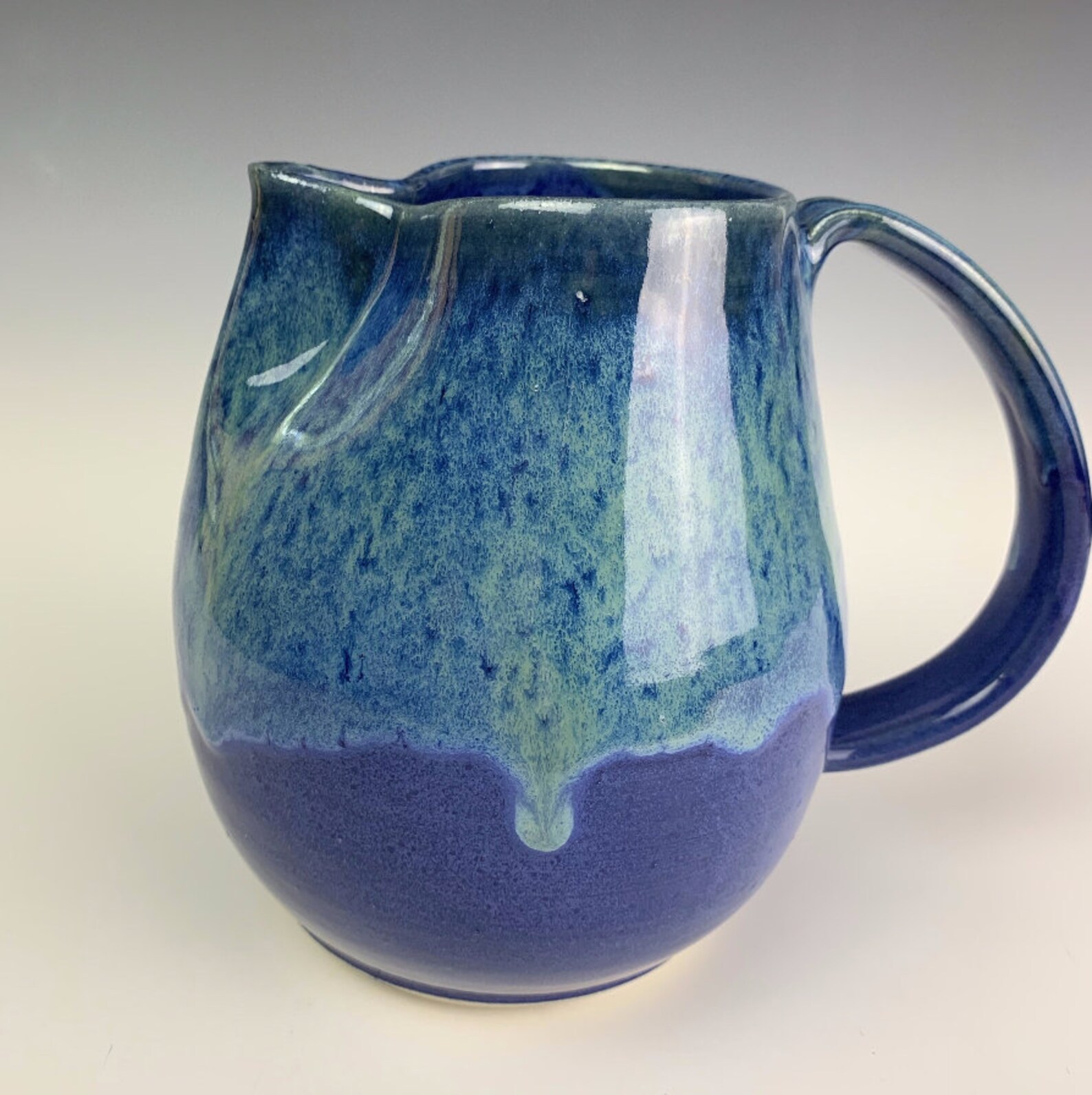 Pottery Pitcher - Etsy