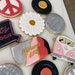 Groovy Disco Sugar Cookies 1 Dozen birthday Party, Hippie Theme Party ...