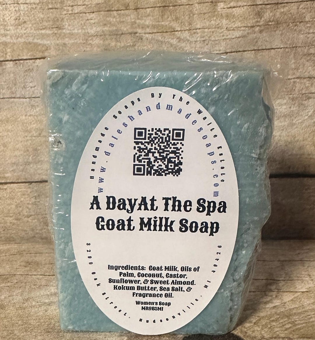 A Day at the Spa Goat Milk Soap - Etsy