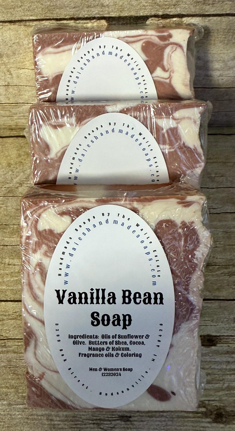 Vanilla Bean Soap - Etsy
