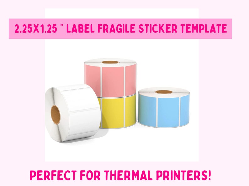 Fragile PNG Thermal Printer Label Sticker Png Download Small Business ...