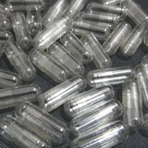 Premium Clear Empty Gelatin Capsules 100 500 1000 Caps Size - Etsy