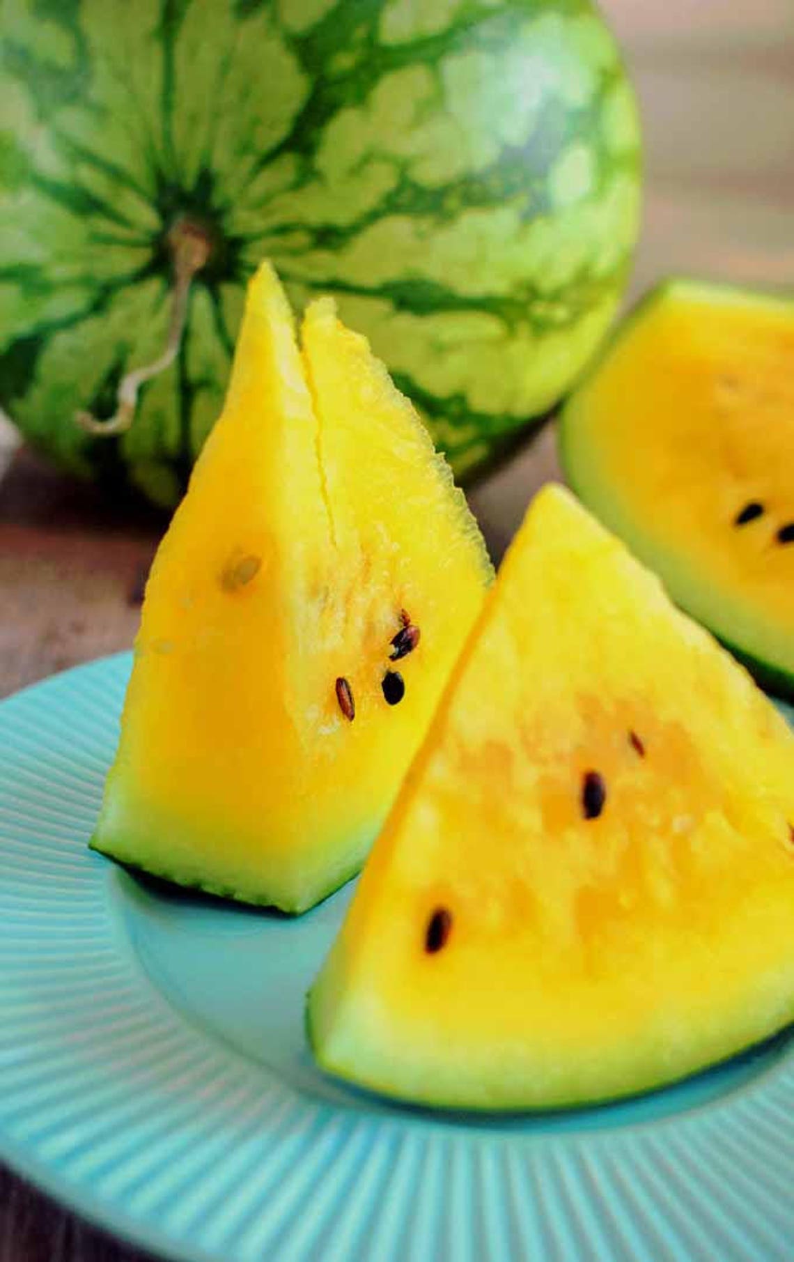Exotic Yellow or Red Watermelon Fruit Seeds 10 100 Fresh | Etsy