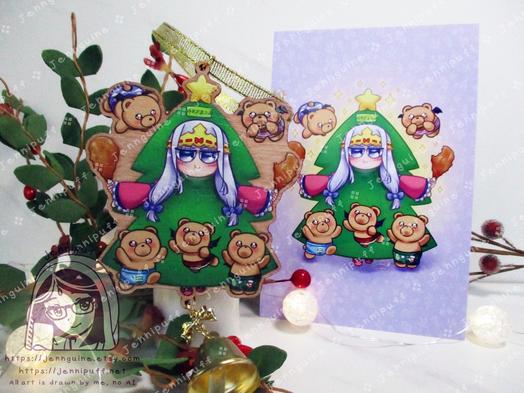 Sleepy Princess in the Demon Castle Wooden Christmas Ornament ...