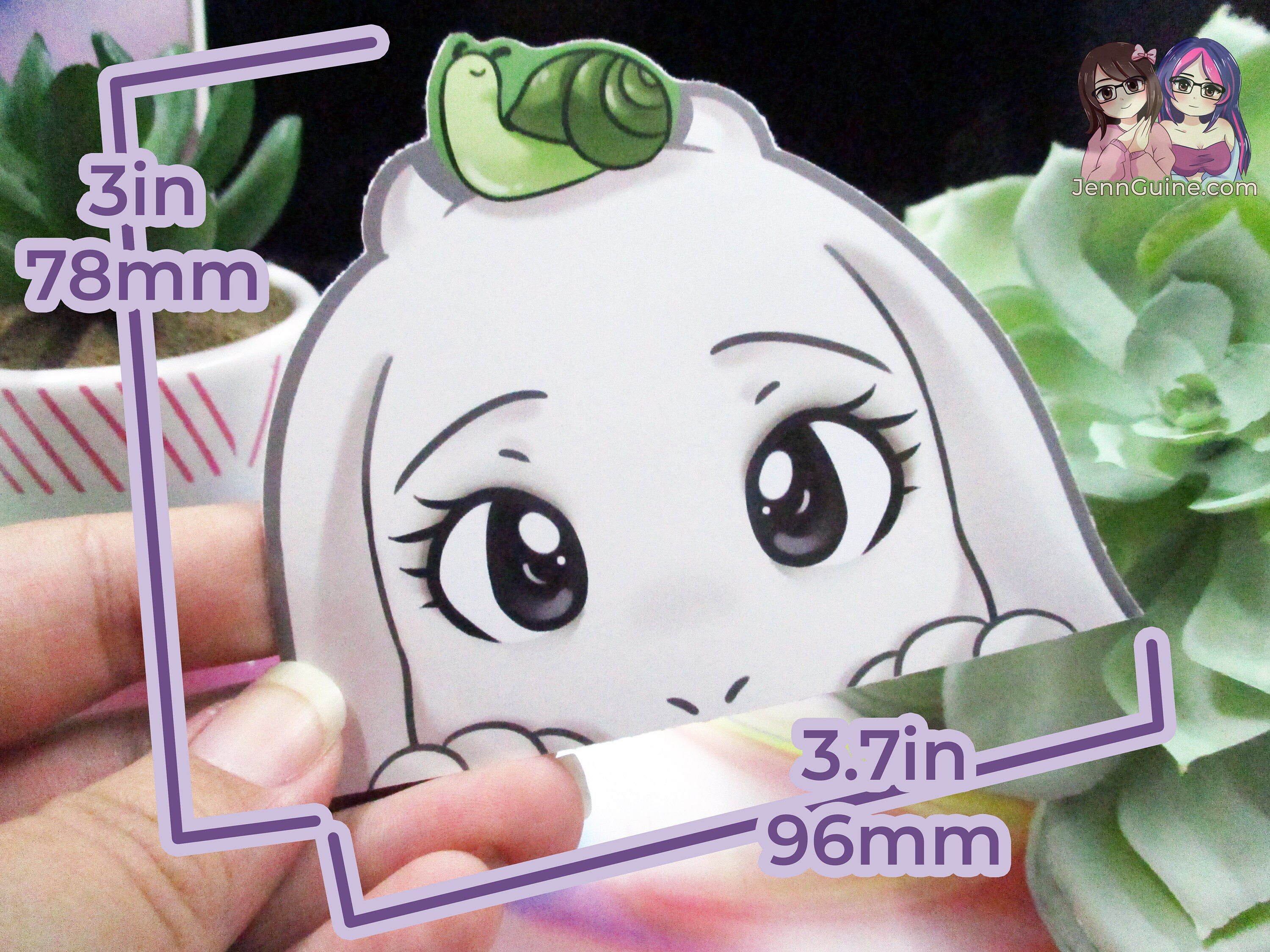 Undertale Toriel Snail Pie 3.5in Furry Cute Game Peeker Peeking Sticker ...