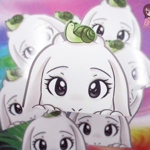 Undertale Toriel Snail Pie 3.5in Furry Cute Game Peeker Peeking Sticker ...