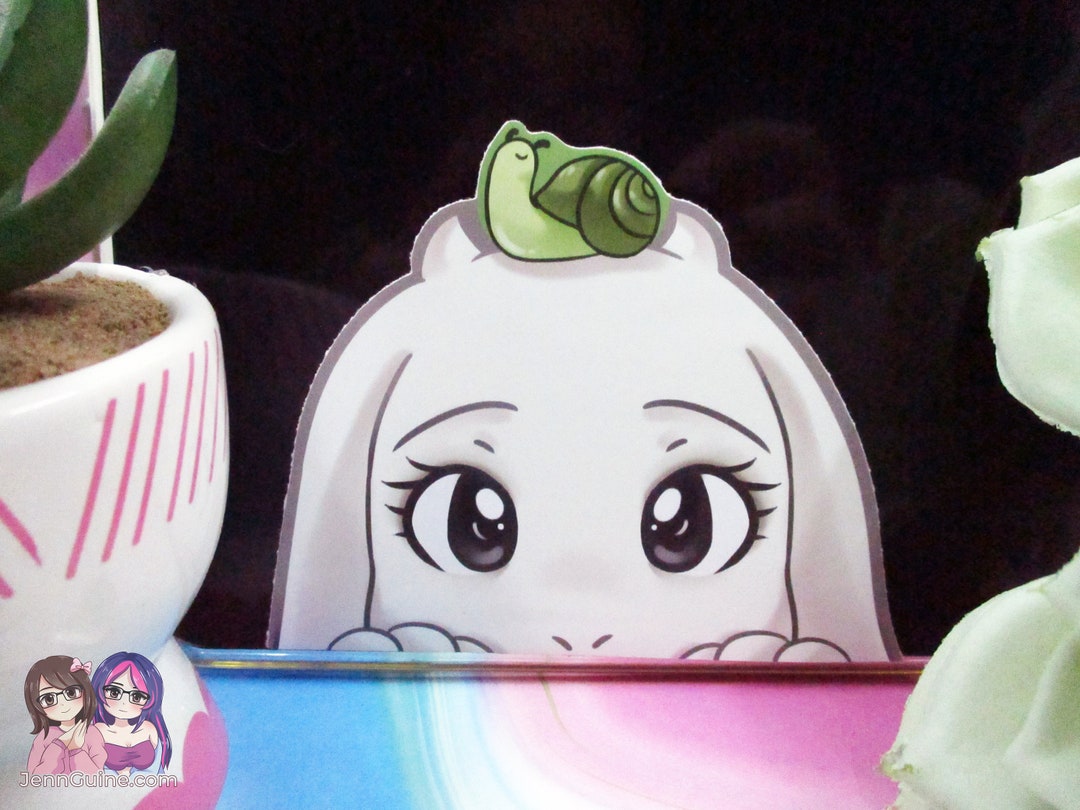 Undertale Toriel Snail Pie 3.5in Furry Cute Game Peeker Peeking Sticker ...
