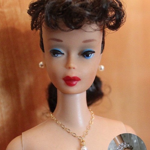 Pearl Necklace Completer Set Made for Vintage Barbie repro - Etsy