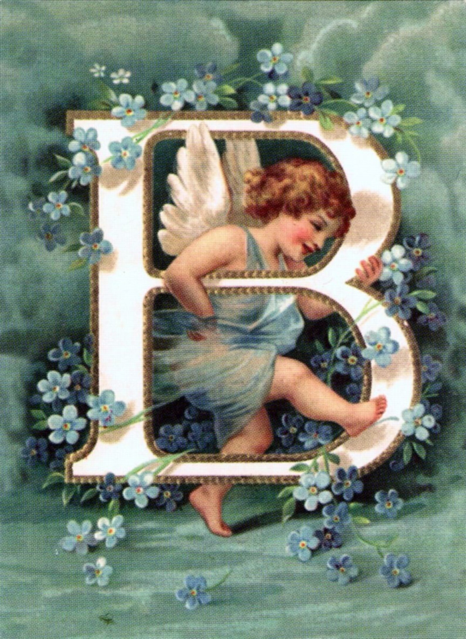 Vintage Ellen Clapsaddle Alphabet Images on CD for Scrapbooking - Etsy