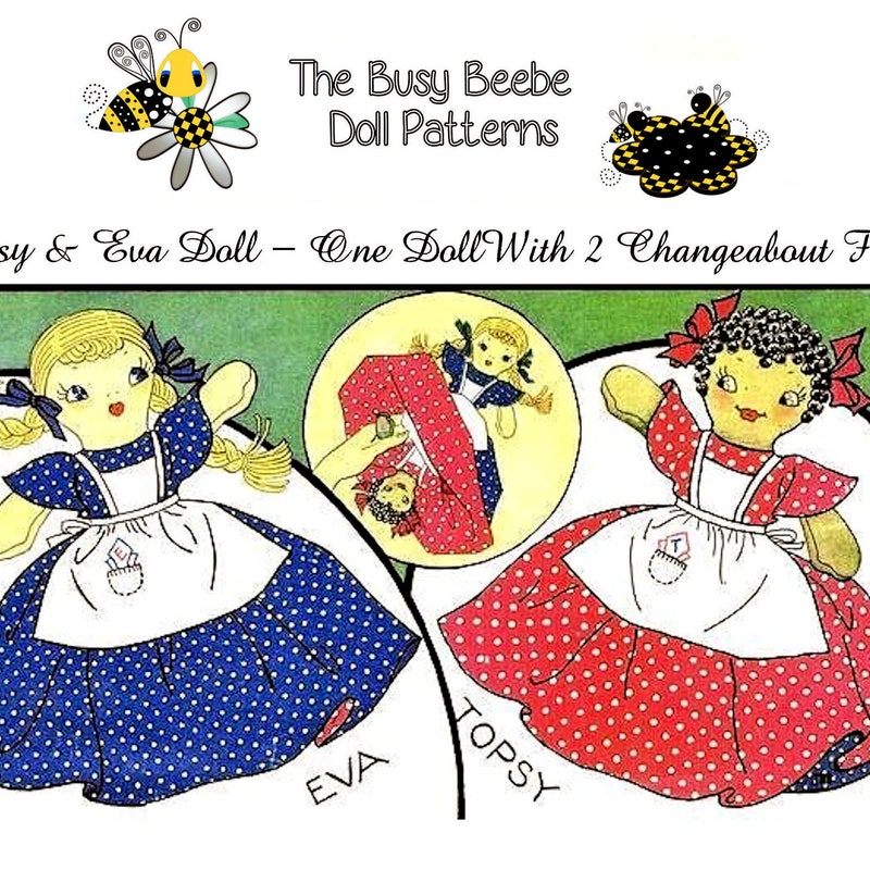 Topsy Turvy Doll - Etsy