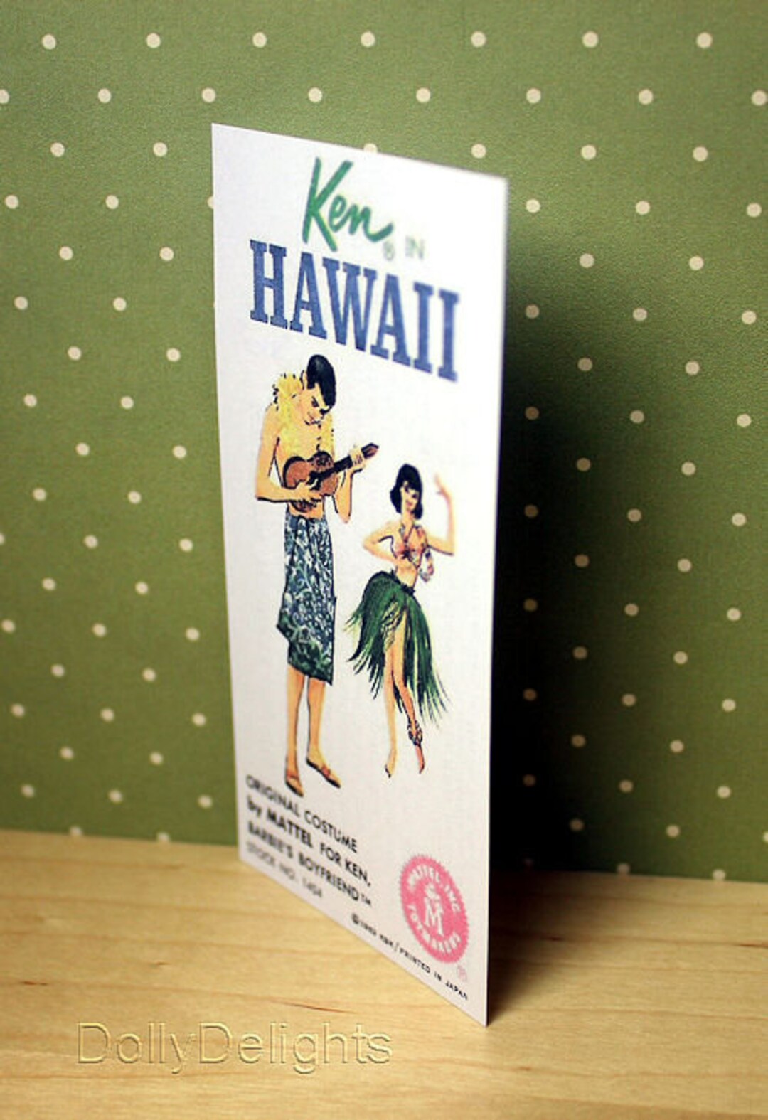 Reproduction KEN in HAWAII Brochure Pamphlet Made for Vintage KEN 1404 ...