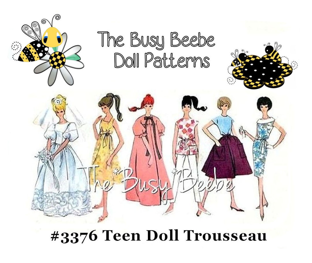 Advance Pattern Outfit #3376 Made for Vintage B and 11.5" Dolls - Etsy