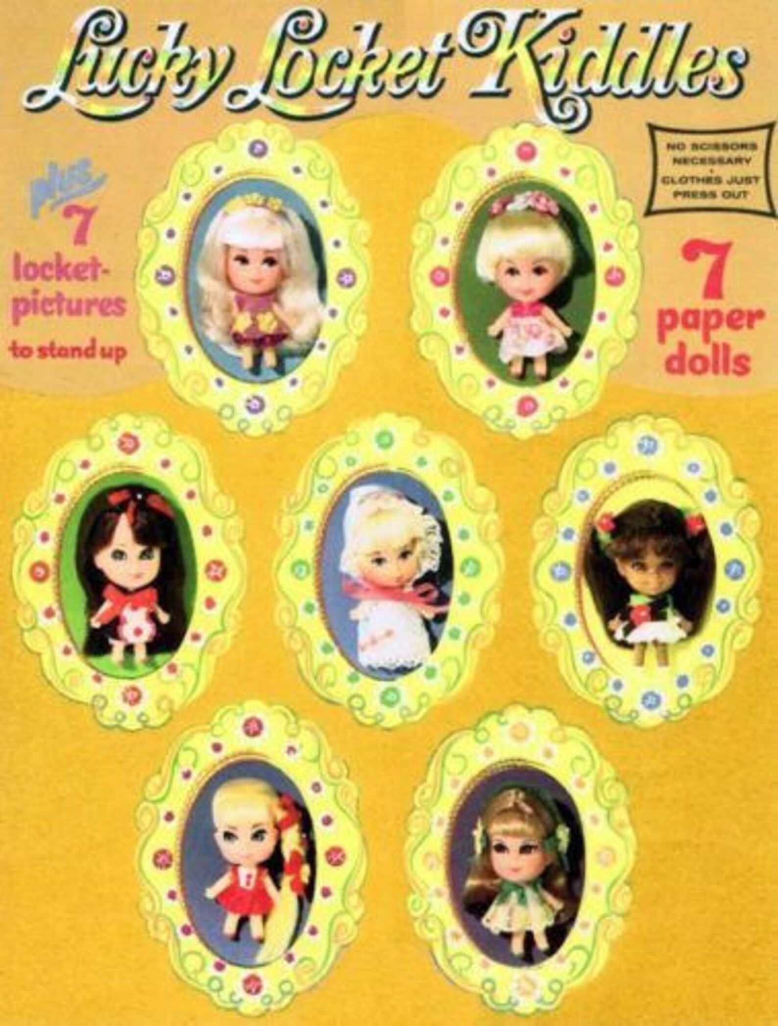 9 Vintage Liddle Kiddles Skididdles Paper Doll Books on CD | Etsy