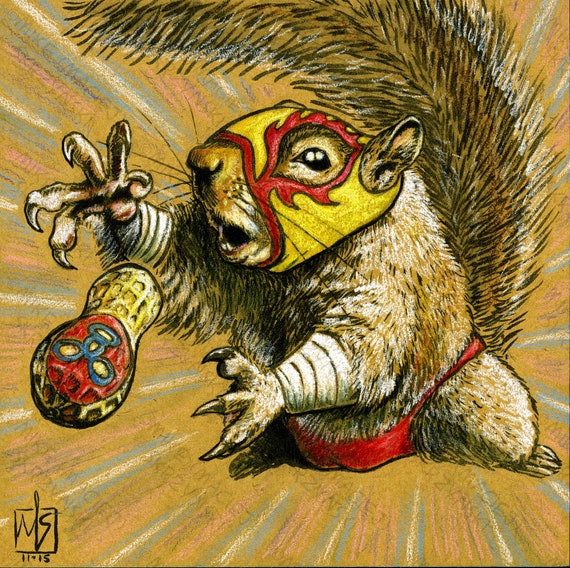 Dibujo De Ardilla Loca