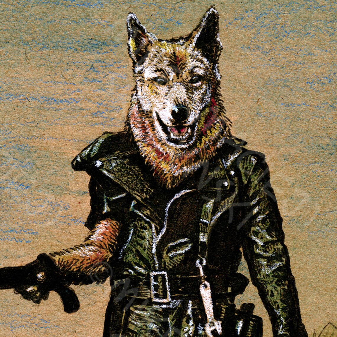 Furry Road: Dingo Max With His Dog - Etsy