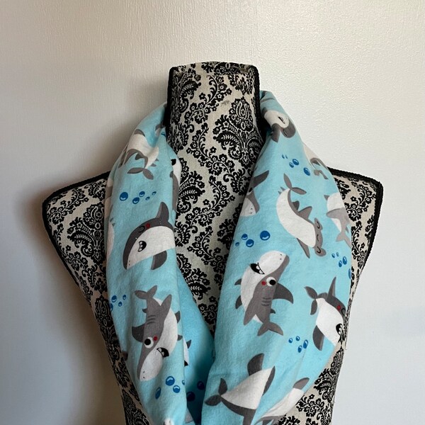 Shark Scarf - Etsy