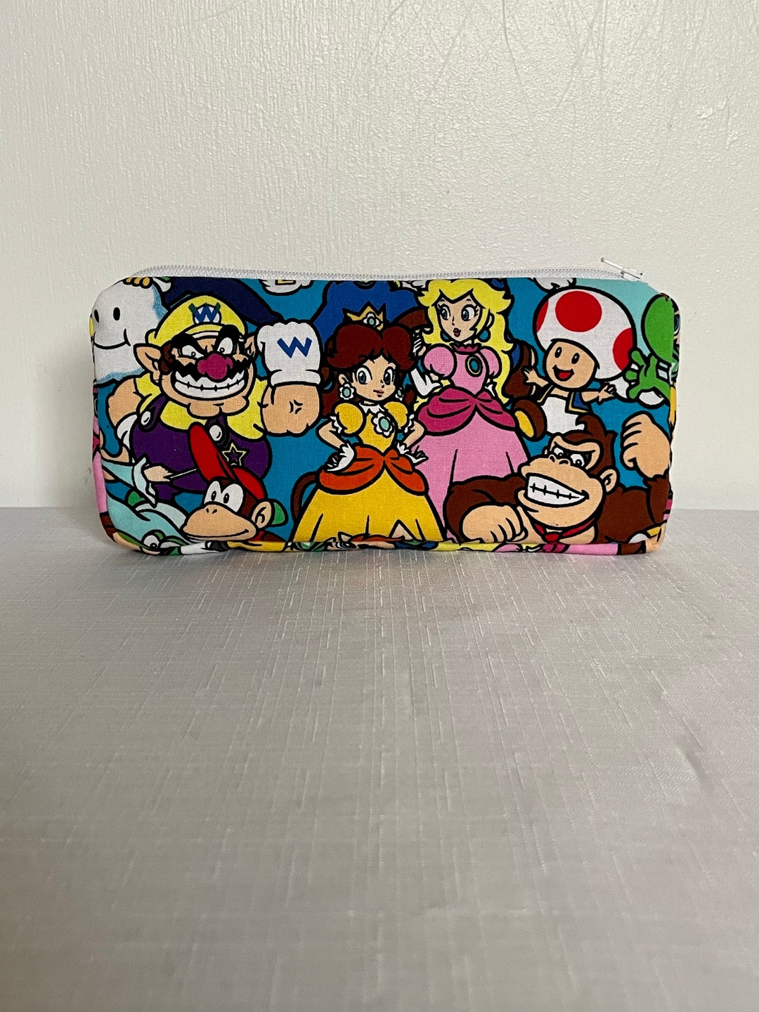Super Mario Characters Toiletry Bag, Super Mario Pencil Case, Super ...