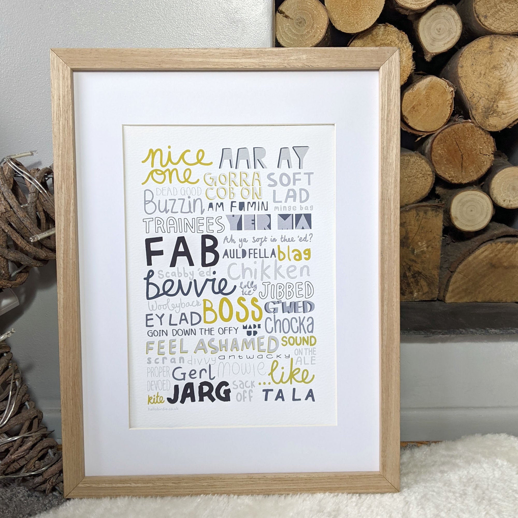 Scouse Liverpool Print White A4 Funny Scouse Sayings - Etsy Ireland