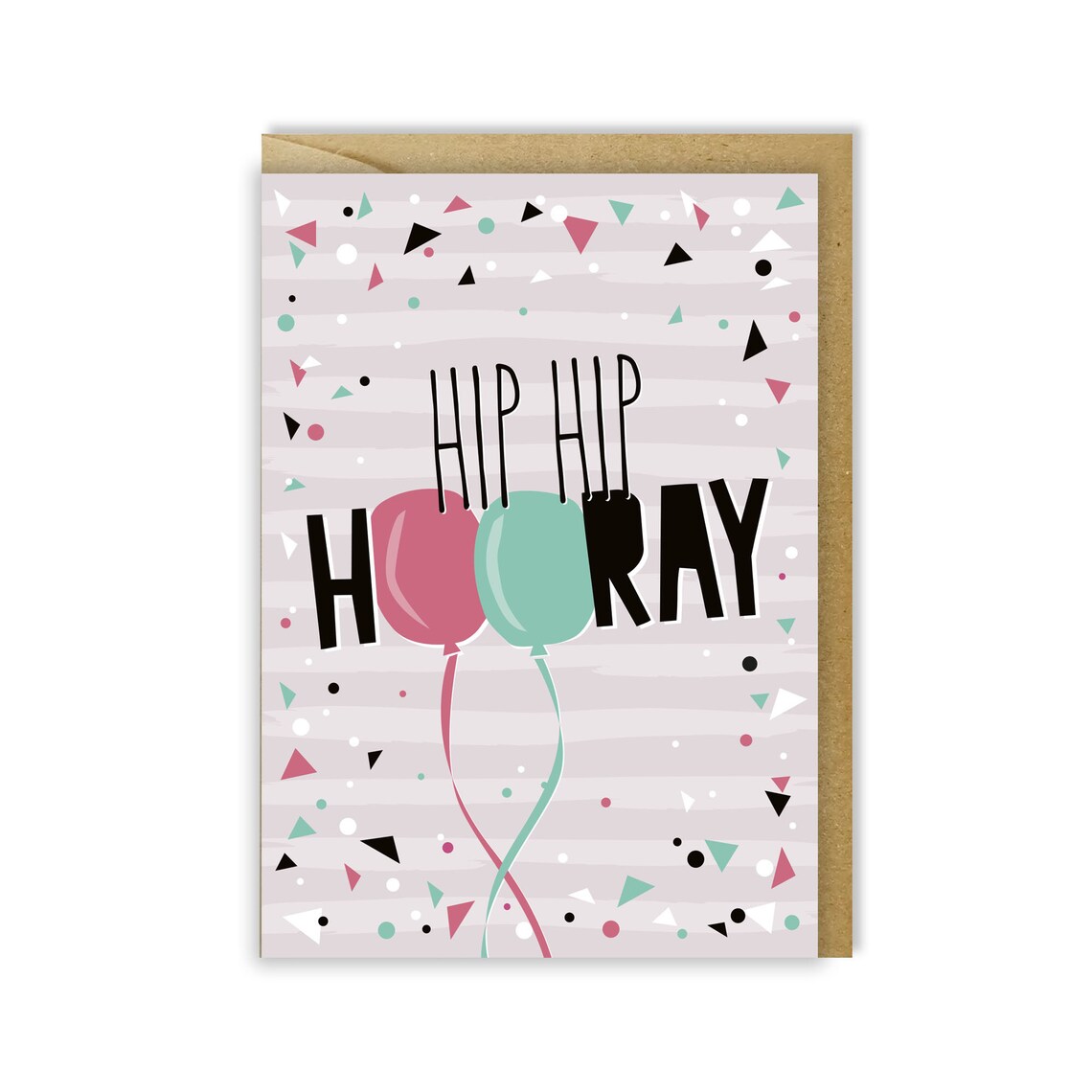 Congratulations / Hip Hip Hooray / Birthday Card /well Done Card ...