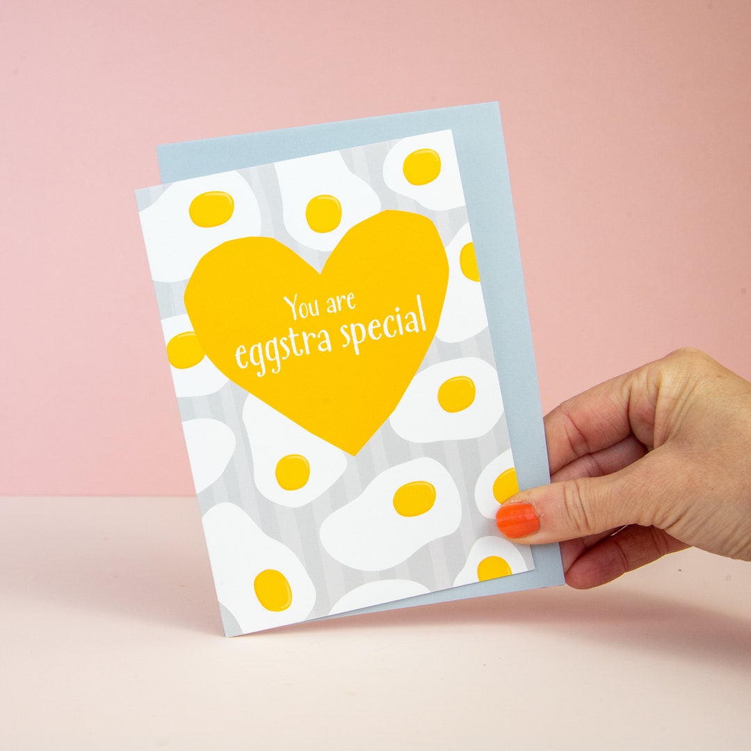 Valentines Card / You're Eggstra Special / for Him / for Her ...