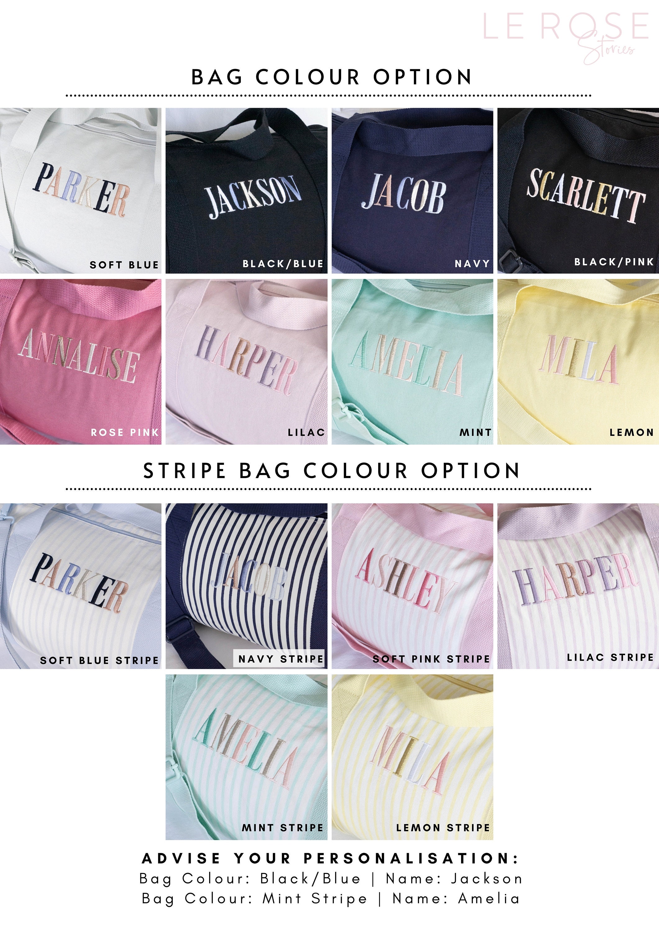 Children Personalised Bag /duffle Bag/children | Etsy