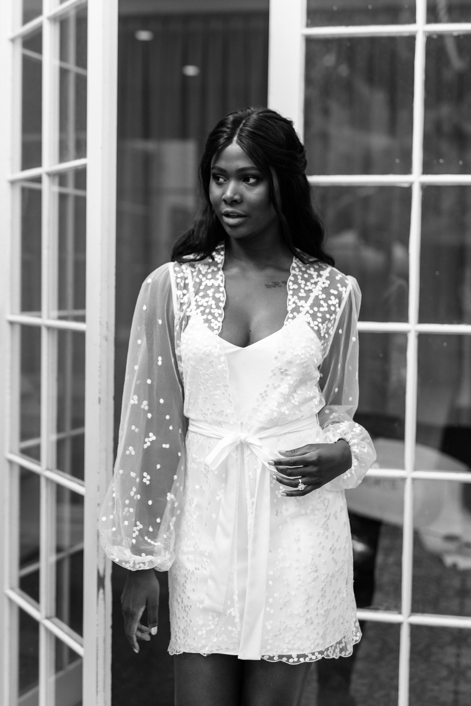 Lace Bridal Robe Including Slip Lace Robe Bridesmaid Robes Etsy